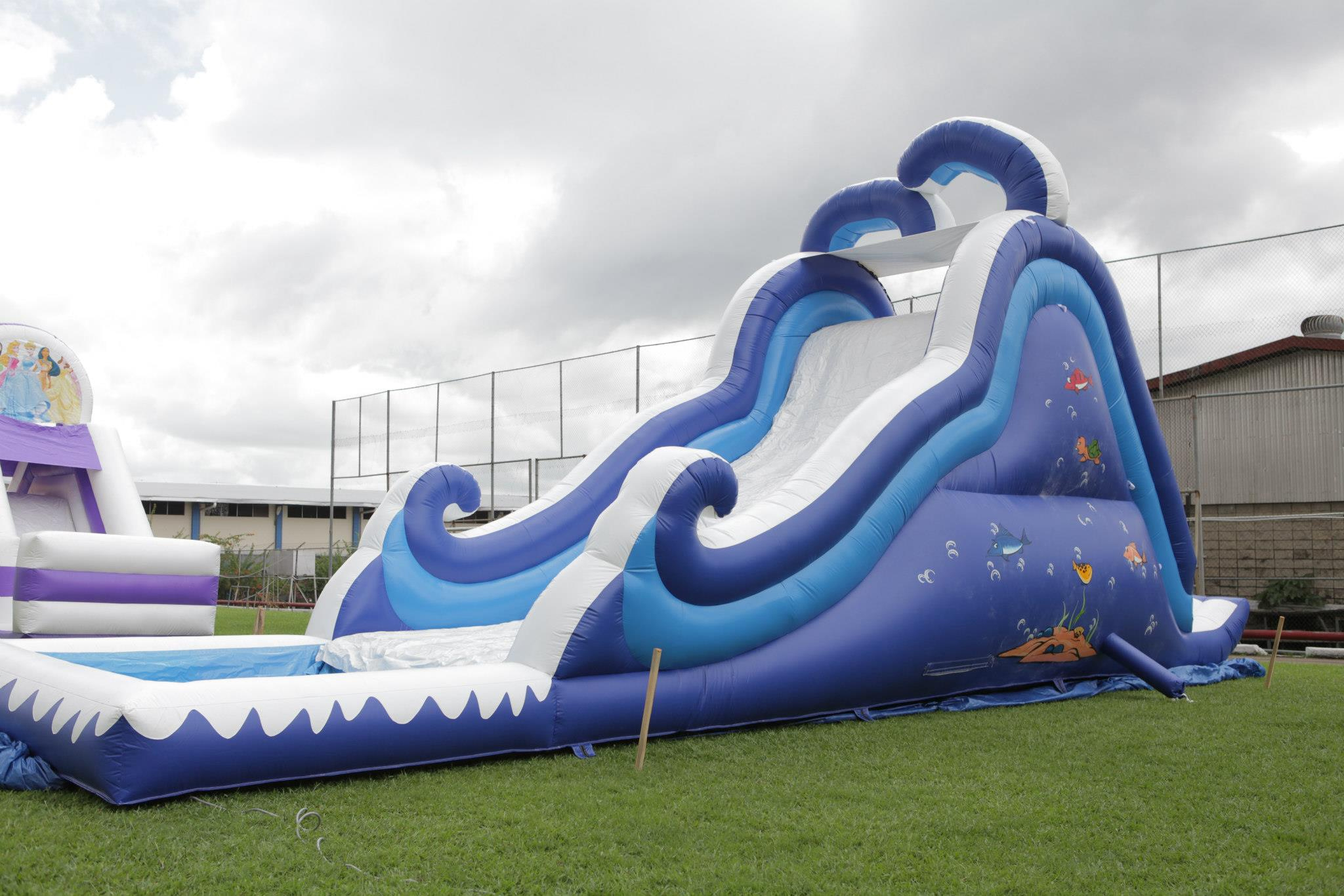 Slide with Splash Pool – Jump N Bump Rental Company Limited